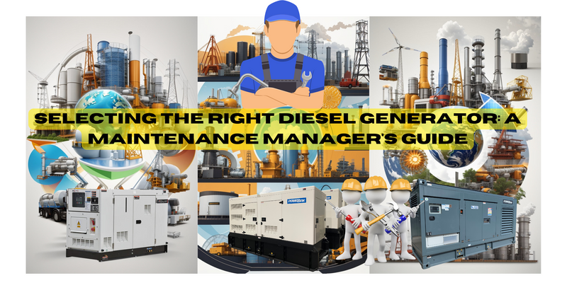 Selecting the Right Diesel Generator: A Maintenance Manager's Guide ...