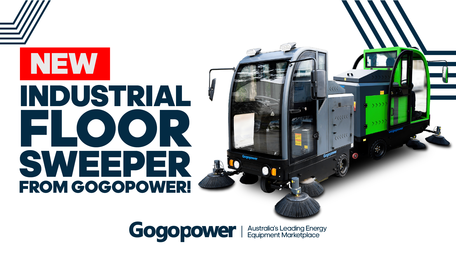 NEW URBAN SWEEPER FROM GOGOPOWER! | Gogopower