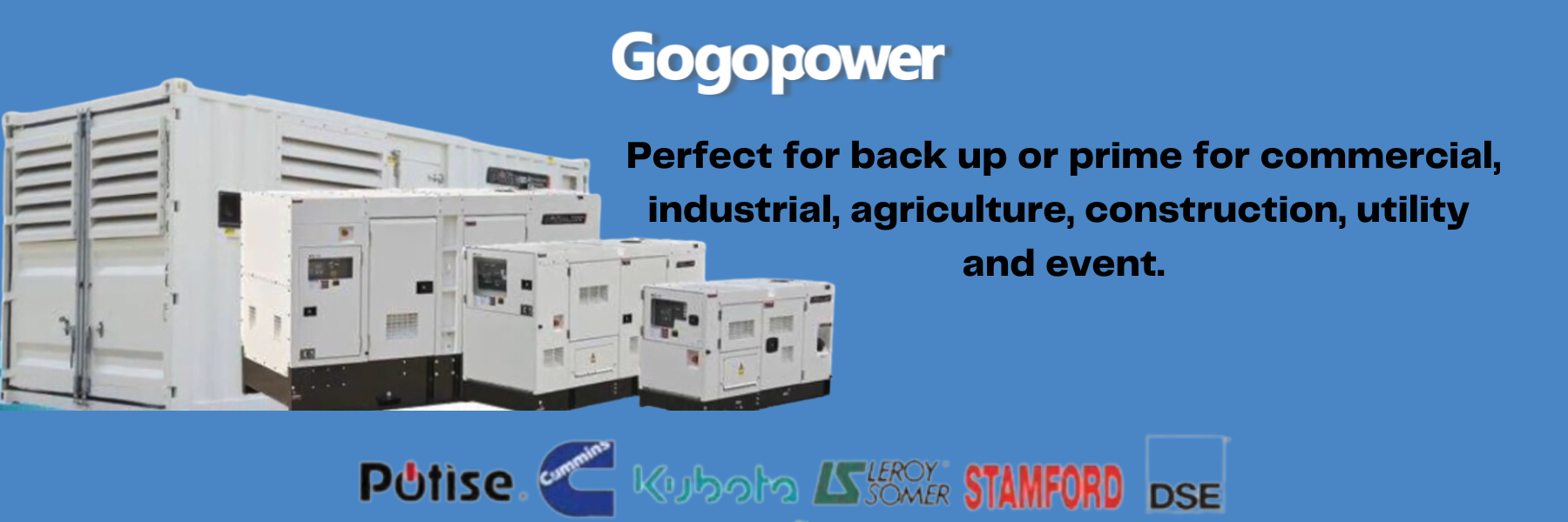 Power Up Your Business! Discover the Versatility of Gogopower's Diesel